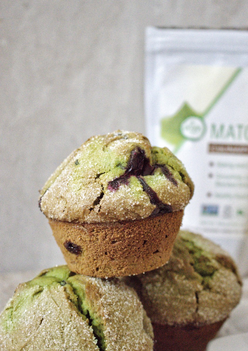 Matcha Blueberry Muffins – Jen's Food Lab